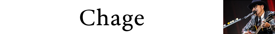 Chage Live Tour 2024 ～ちゃげっていうひと～【Blu-ray】 | Chage | UNIVERSAL MUSIC ...